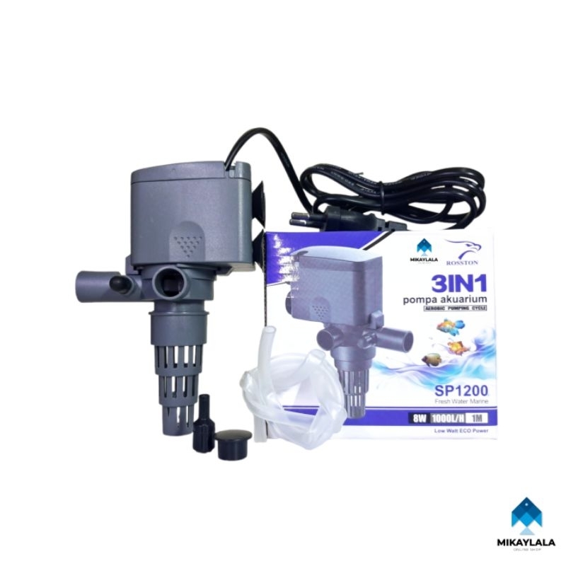 Jual MESIN POMPA ROSSTON SP 1200 POWER HEAD FILTER AKUARIUM | Shopee ...