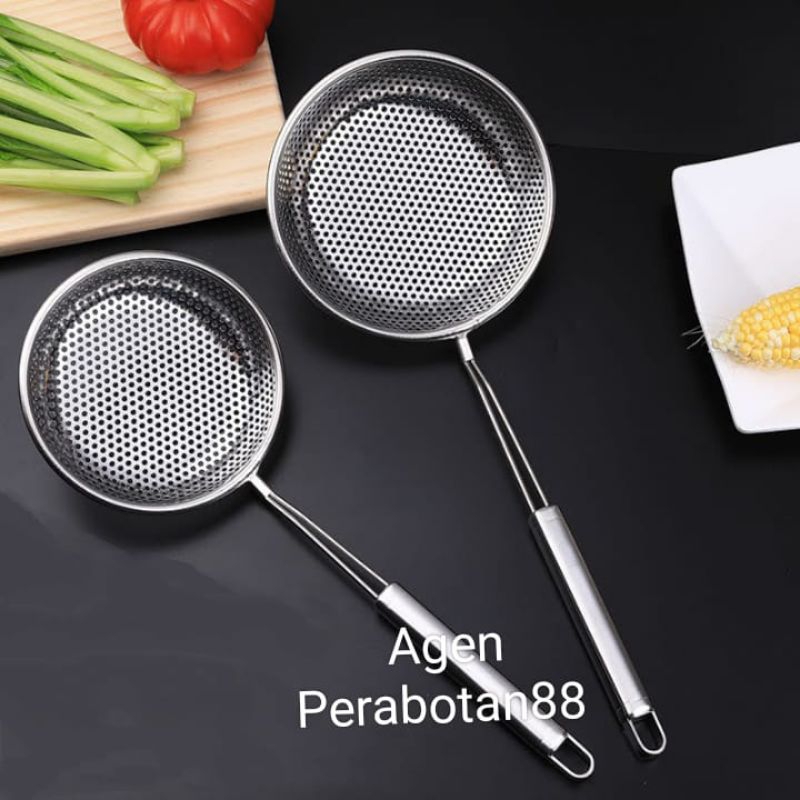 Jual Serok Bolong/Saringan Minyak/Saringan Plat/Serokan Penggorengan ...