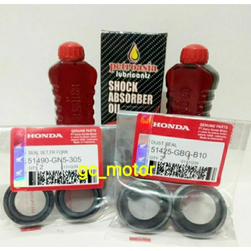 Jual sil seal shock depan beat fi pop sonic genio vario street deluxe ...