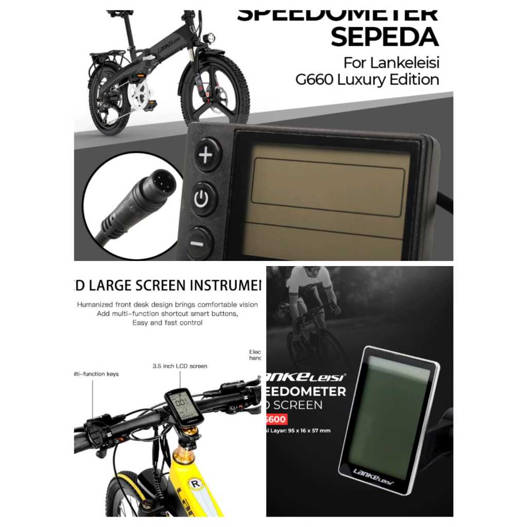 Jual Lankeleisi Spare Part Speedometer for Lankeleisi G660, LCD G660 ...