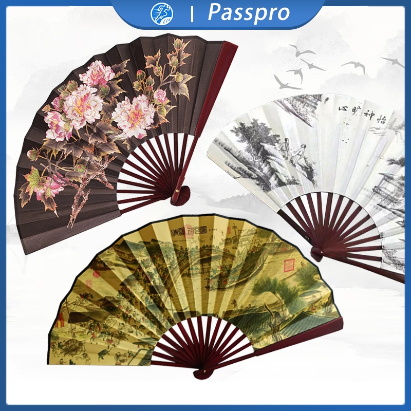 Jual 8 inch Kipas Lipat Cina Besar Kipas China Tradisional | Shopee ...