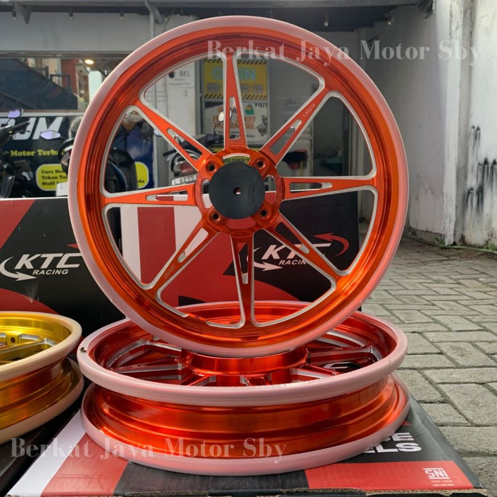 Jual VELG KTC HYPERCHROME HC SPECTRE PALANG 8 BEAT GENIO VARIO 110 125 150 FULL CNC TWO TONE ...