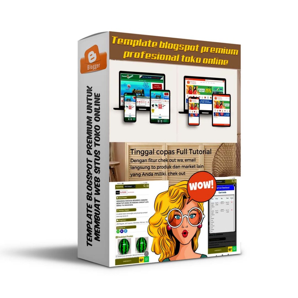 Jual Template Blog Premium untuk Membuat Web Profesional | Shopee Indonesia