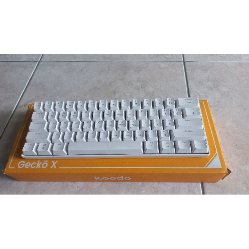 Jual keyboard mechanical koodo gecko x (bekas) | Shopee Indonesia