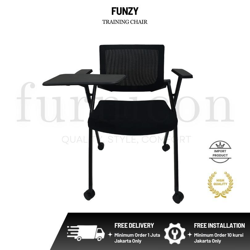 Jual Kursi Kantor Furnicon Training Funzy With Table / Kursi Training ...
