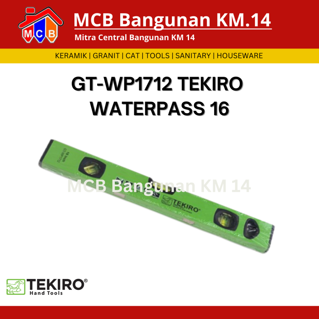Jual TEKIRO WATERPASS 16 INCH / 24 INCH / WATERPASS / TOOLS / ALAT ...