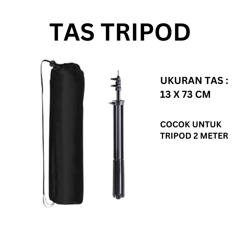Jual TAS TRIPOD 2 METER TAS LIGHT STAND TRIPOD 210 CM TAS TRIPOD ...
