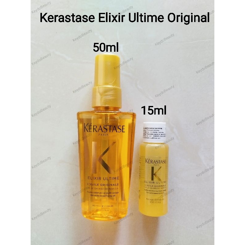 Jual KERASTASE ELIXIR ULTIME ORIGINAL 50ml/15ml(Exp 2026/12) - SERUM ...