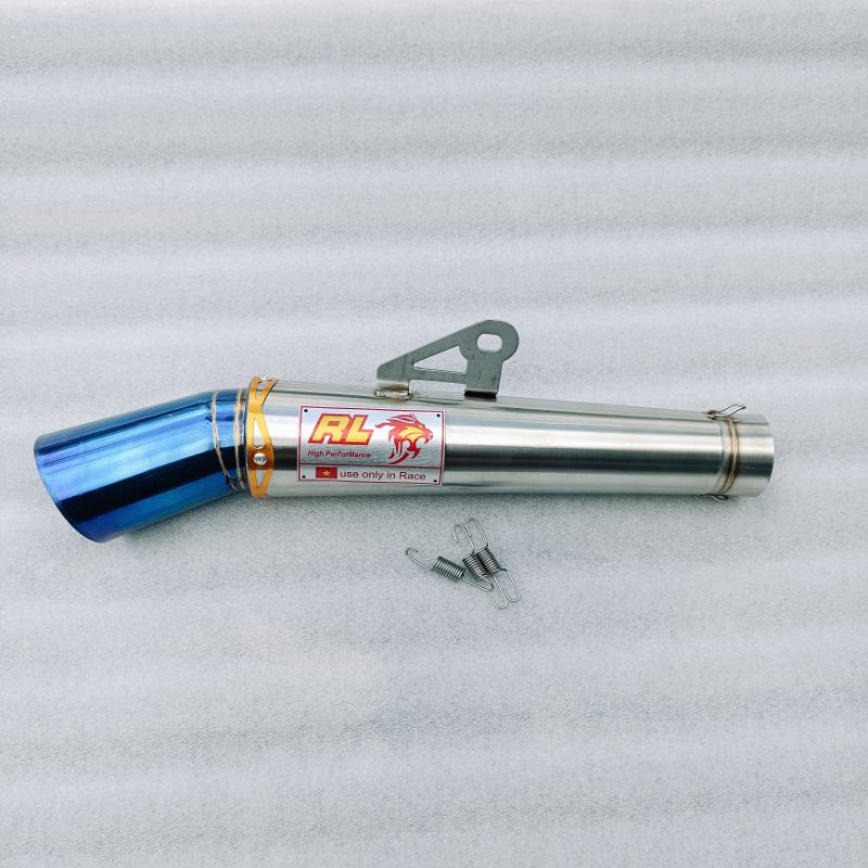 Jual Red Leo Exhaust pipe Canister Only inlet 51mm | Shopee Indonesia