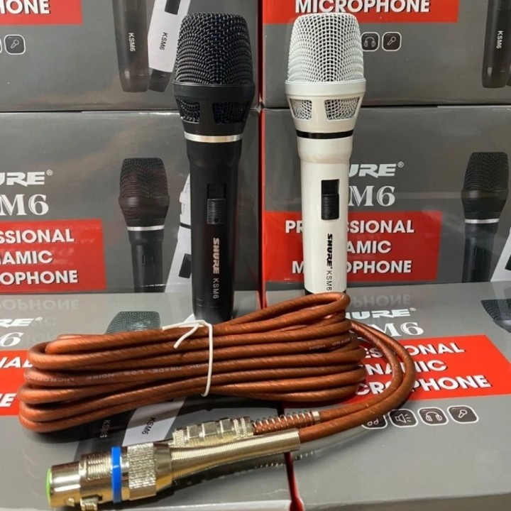 Jual Mic Kabel KSM 6 Microphone Kabel Bagus Murah | Shopee Indonesia