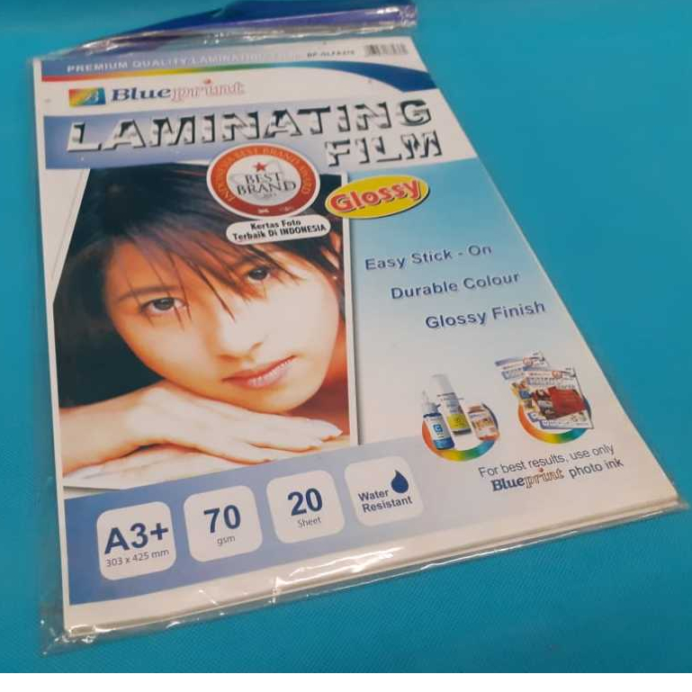 Jual Paper Laminasi Blueprint A3 Glossy / Blueprint Laminating Glossy ...