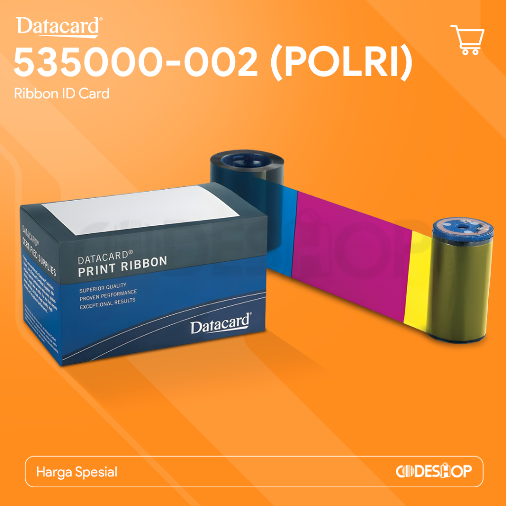 Jual RIBBON TINTA DATACARD CD800 - CD 800 - YMCKT 535000-002 ( 250 ...