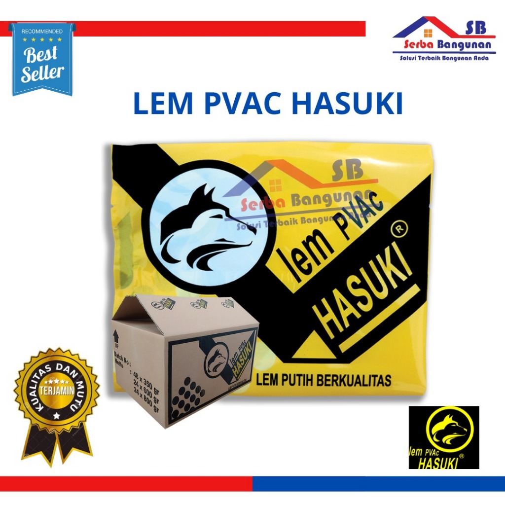 Jual Hasuki Lem Kayu 800gr Super Lengket Serbaguna | Shopee Indonesia