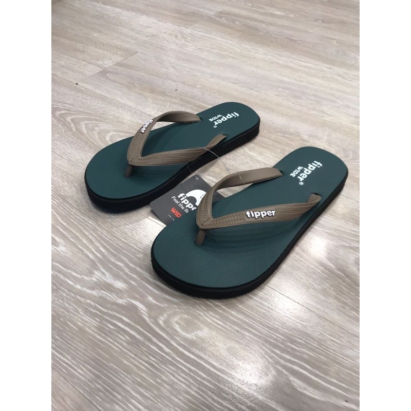 Jual Fipper Wide Original For Men/Woman -Green Black brown | Shopee ...