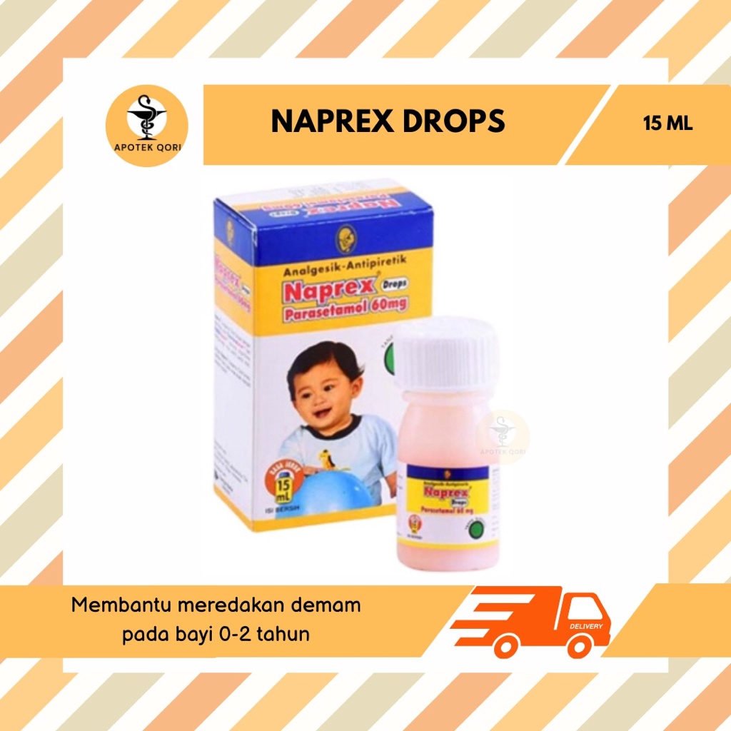 Jual NAPREX DROPS 15 ML/PARACETAMOL/DEMAM NYERI BAYI ANAK | Shopee ...