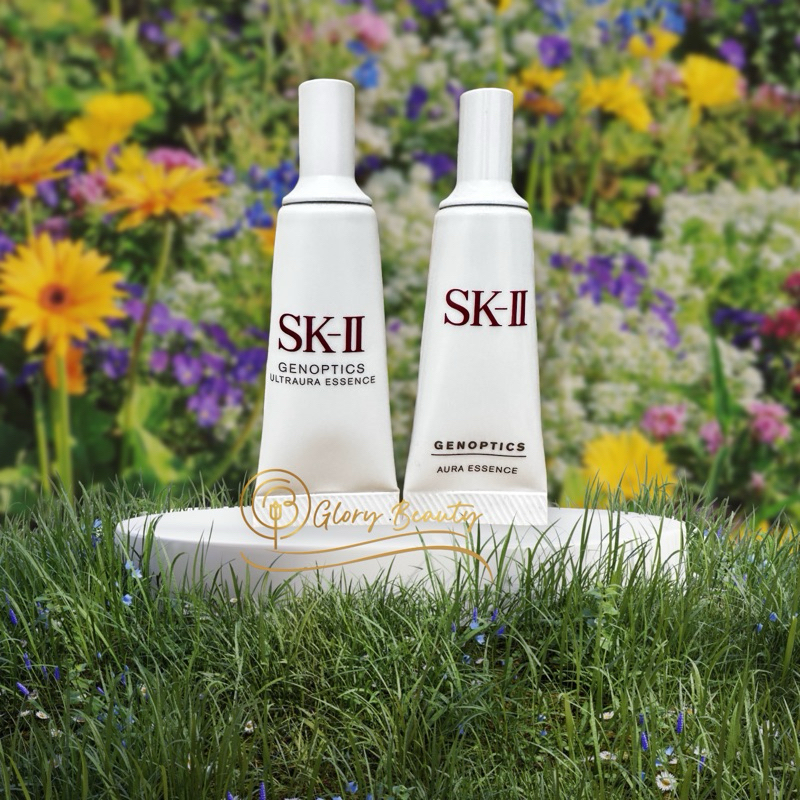 Jual SK-II SK II Genoptics Ultraura Essence 10ml / GAE Genoptics Aura Essence 10ml | Shopee ...