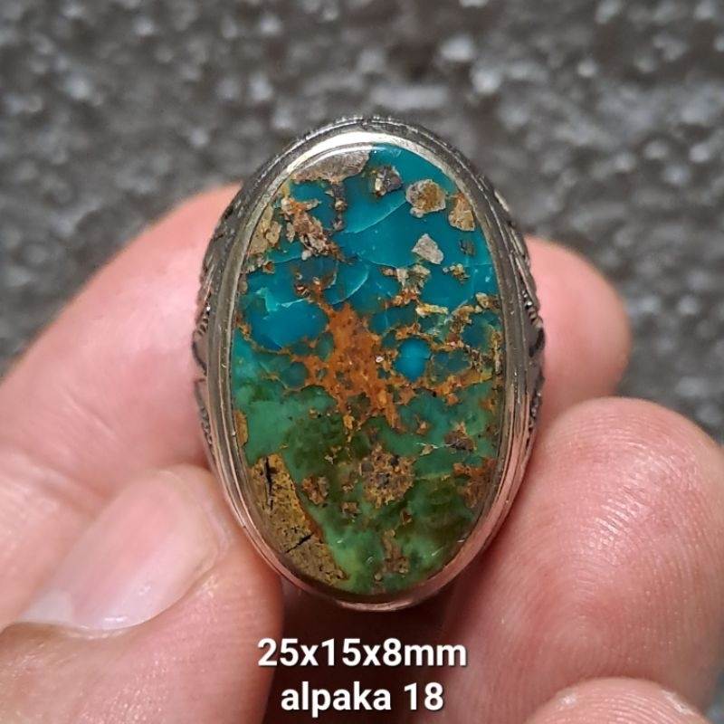 Jual CINCIN PIRUS PERSIA GRADASI SERAT EMAS TOP HQ bukan bacan giok ...