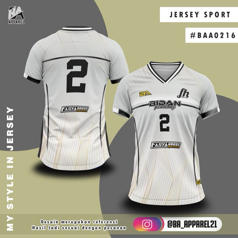 Jual JERSEY DRY FIT BIDAN | Shopee Indonesia