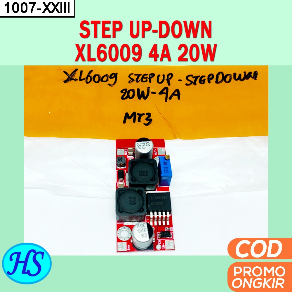 Jual XL6009 DC Step Up + Step Down Converter Auto Buck Boost 20W 4A | Shopee Indonesia