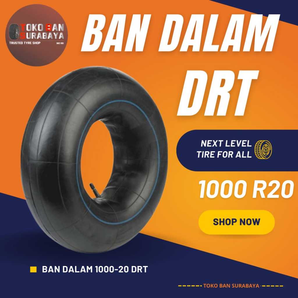 Jual ban dalam truk DRT 1000-20 1000/20 1000R20 1000 R20 R 20 TR78A ...