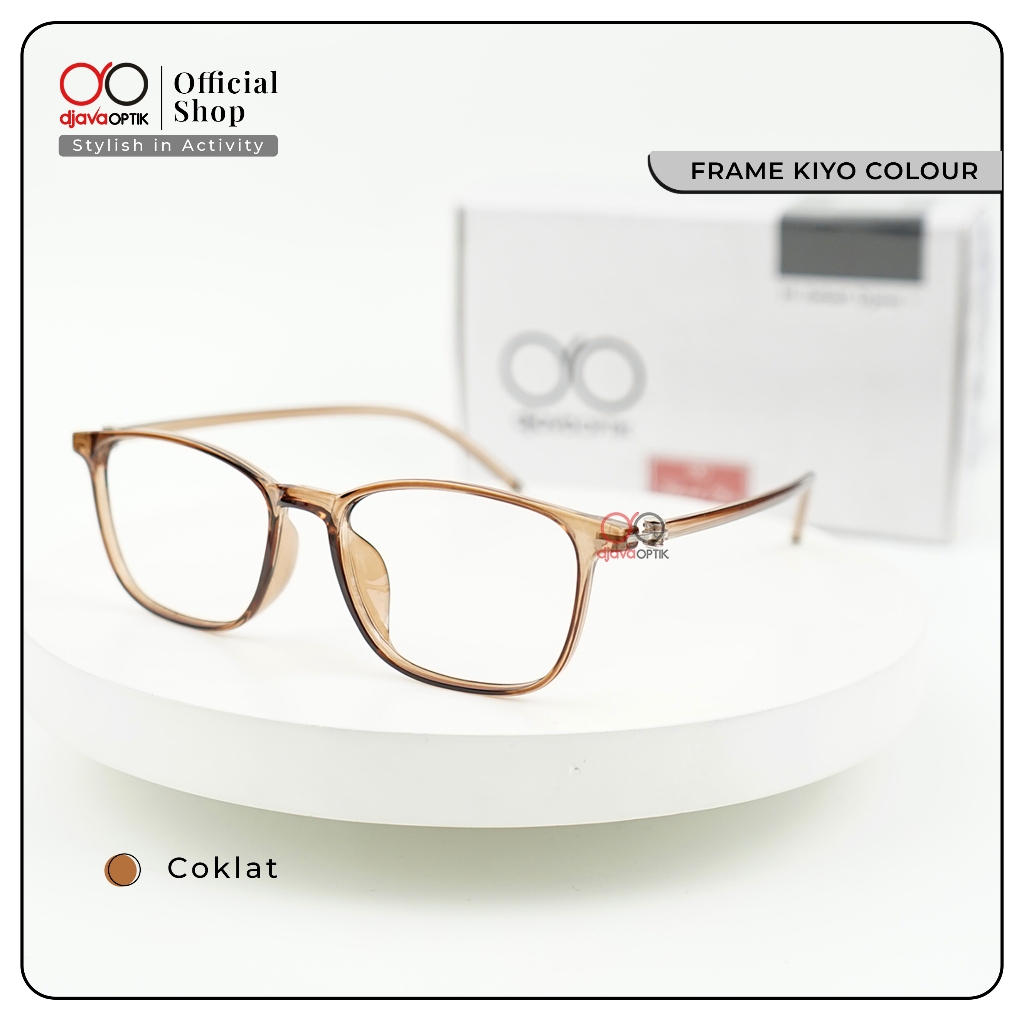Jual DJAVA OPTIK - Frame Kiyo - Kacamata Korea Persegi Panjang Plastik Lentur | Shopee Indonesia