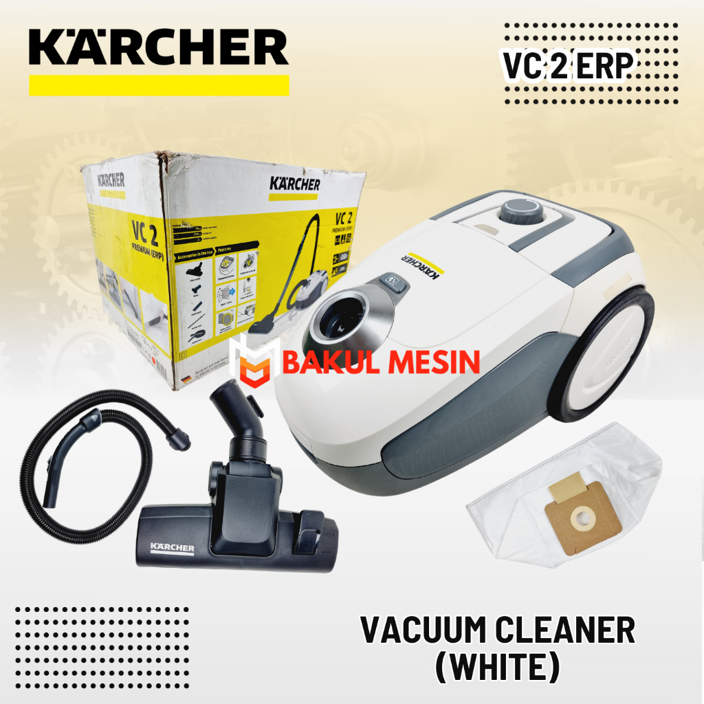 Jual KARCHER VC 2 PREMIUM ERP VC2 white Vacuum cleaner portable vacum ...