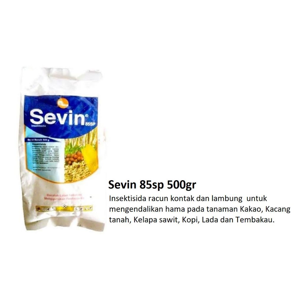 Jual SEVIN 85 SP Insektisida Racun Kontak 500gr | Shopee Indonesia
