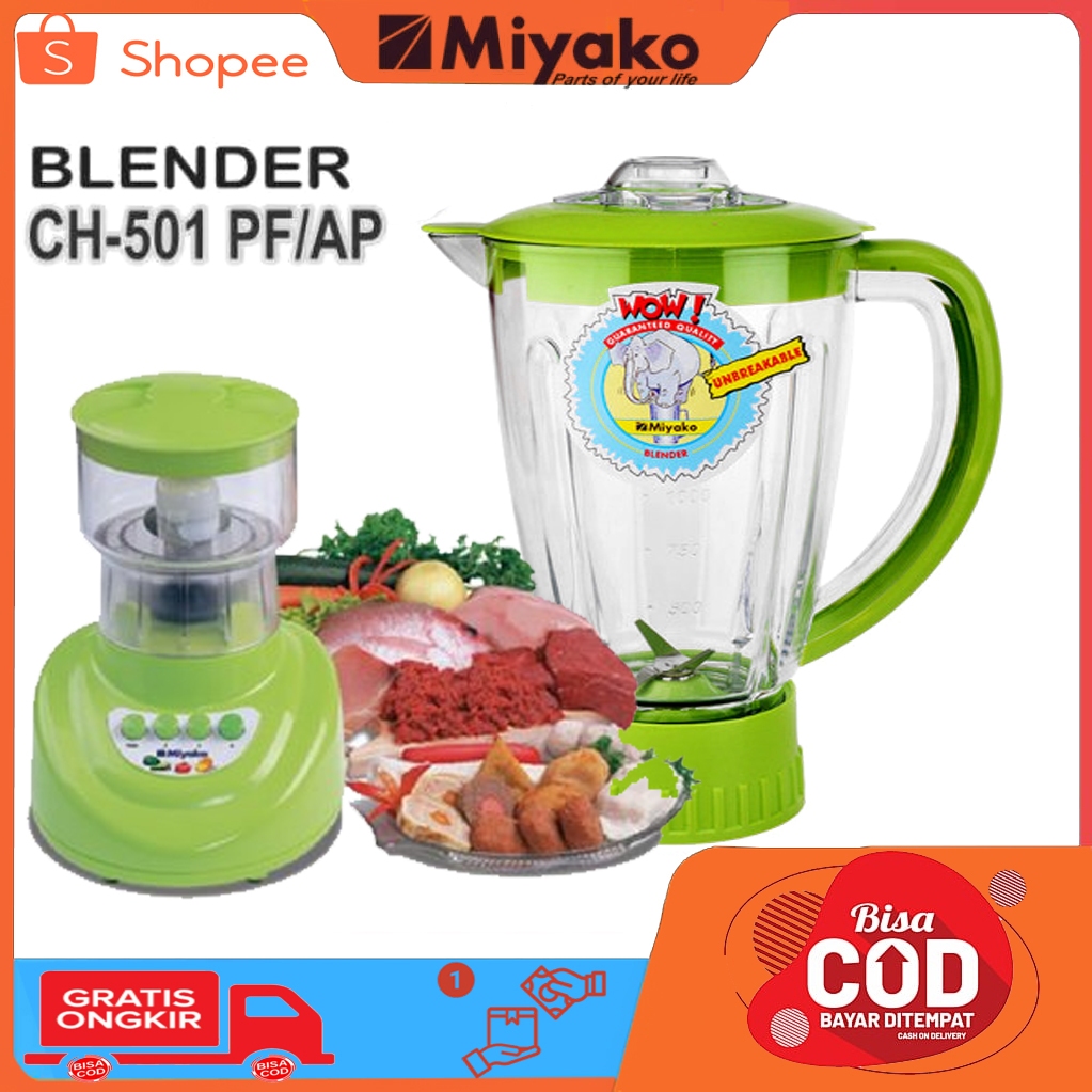 Jual BLENDER MIYAKO CH 501 PF-AP merupakan alat dapur multifungsi yang ...