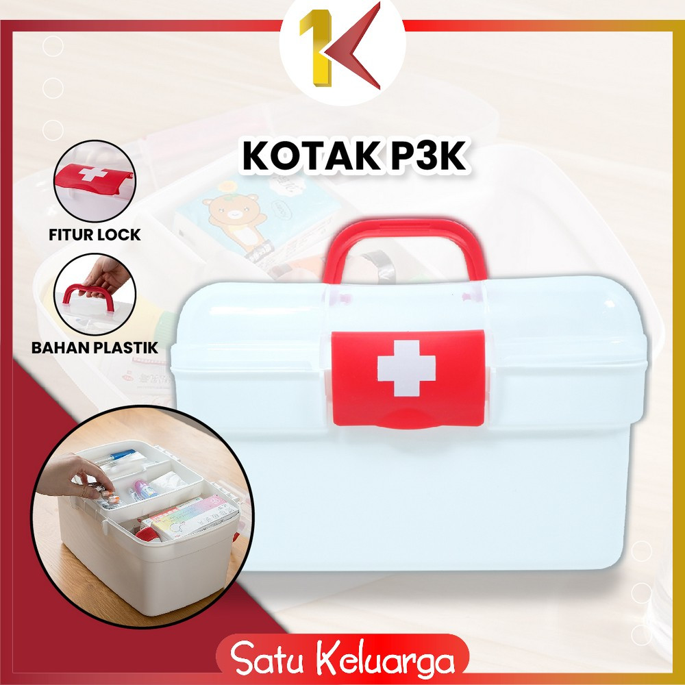 Jual SK-C832 Kotak P3K First Aid Kotak Penyimpanan Obat Medicine Box ...