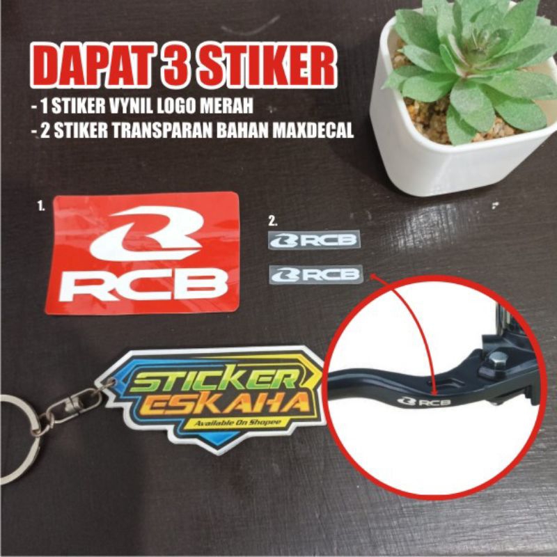 Jual Stiker RCB Master Rem Kopling Racing Boy | Shopee Indonesia