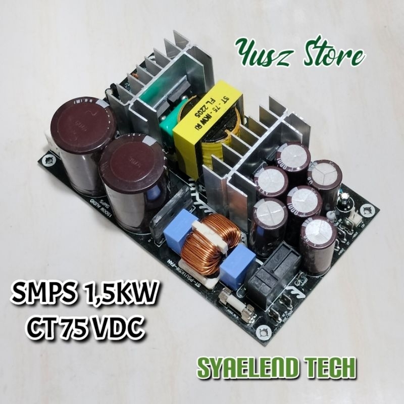 Jual SMPS 1,5kw 1500W 1.5KW CT 75v Dc Power Supply Unit | Shopee Indonesia