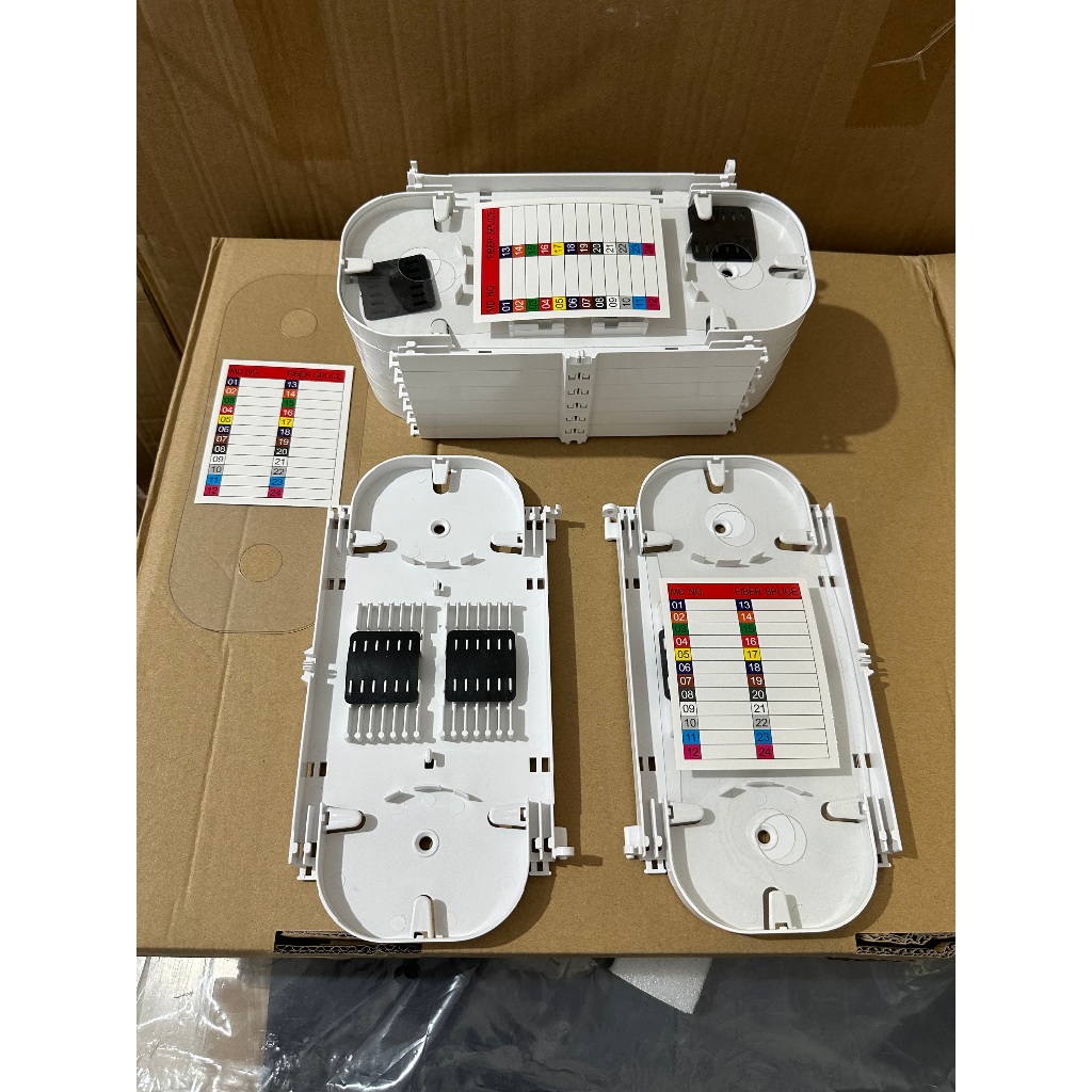 Jual Splice tray 24 core / kaset fiber optic 24 core | Shopee Indonesia