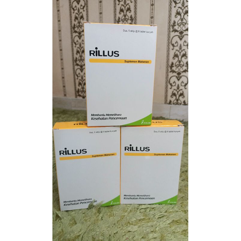 Jual RILLUS SUPLEMEN PROBIOTIK HARGA PER BOX | Shopee Indonesia