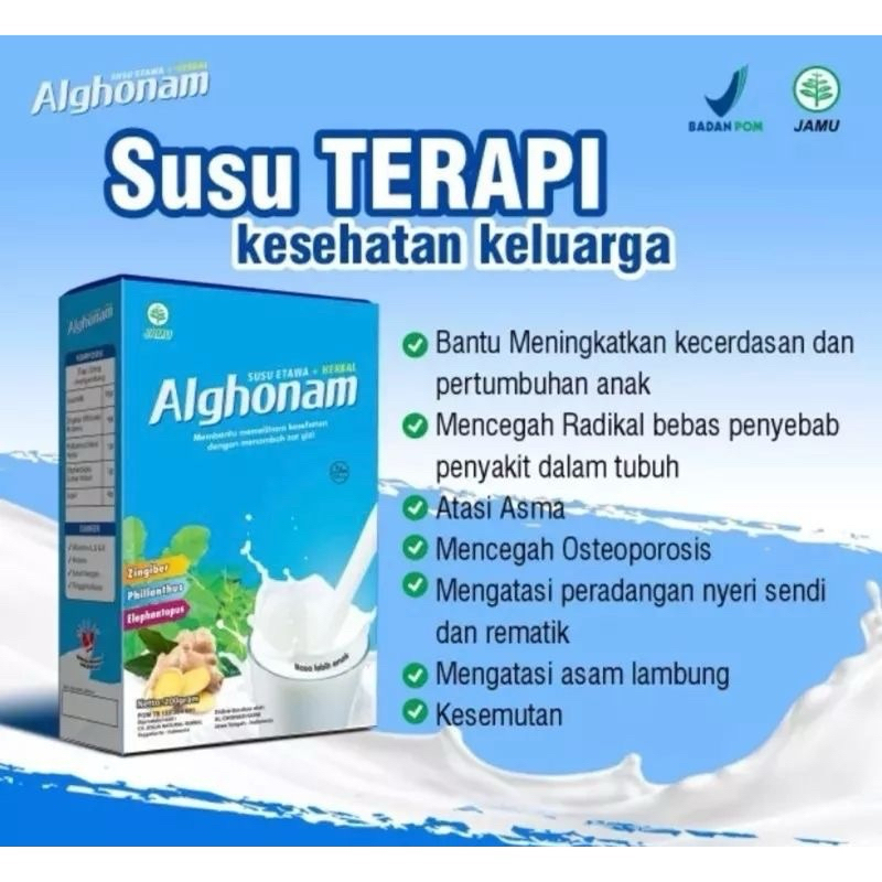 Jual Susu Kambing Etawa plus Herbal | Susu Etawa Al Ghonam | Shopee ...