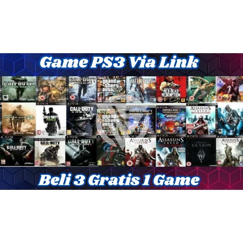 Jual ISI GAME PS3 VIA LINK || BELI 3 GRATIS 1 GAME (BERLAKU KELIPATAN ...