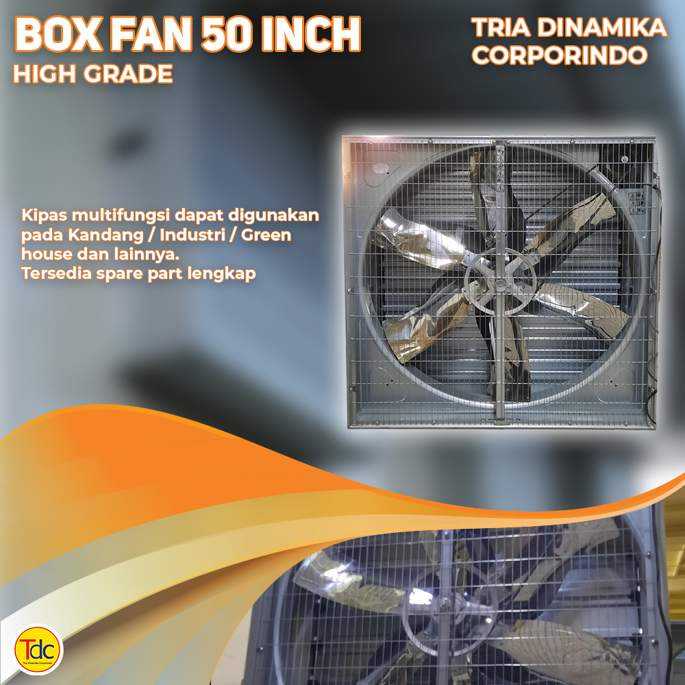 Jual Box Fan 50'' Centrifugal - Push Pull/Blower Kipas/Exhaust Fan ...