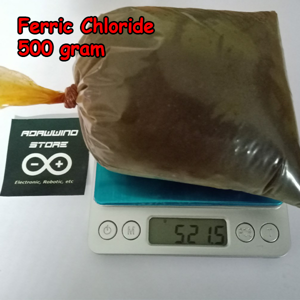 Jual Chloride FeCl3 Etching PCB Pelarut Ferri Klorida 500 gram | Shopee ...