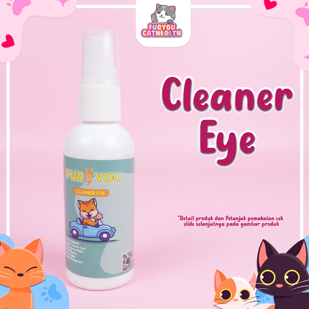 Jual Furyou Cleaner Eyes Pembersih Mata Anabul yang Sering Kotor dan ...