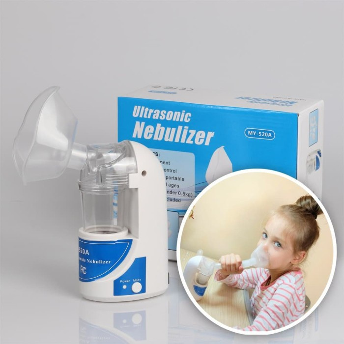 Jual Alat Uap Ultrasonic Nebulizer Portable alat Terapi Pernapasan Uap- MY 520A untuk Anak dan ...
