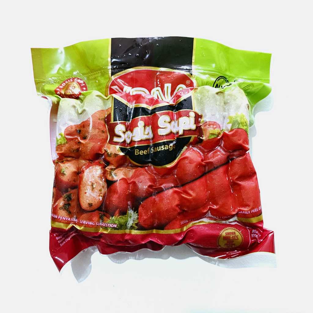 Jual YONA sosis sapi cocktail merah 450gr | Shopee Indonesia