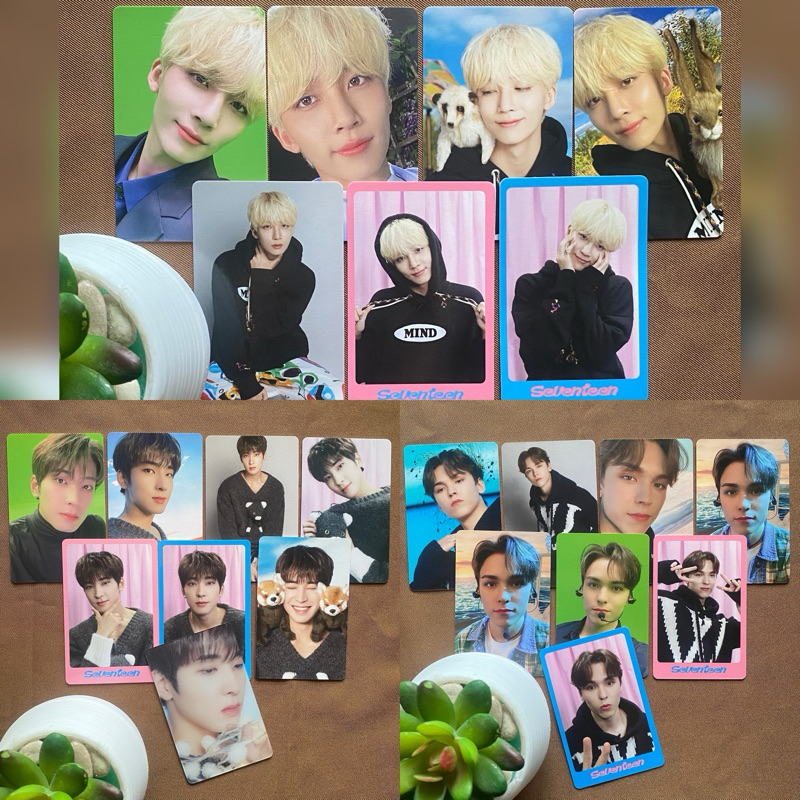 Jual [READY] SEVENTEEN JEONGHAN WONWOO VERNON SET Mini Dicon 102 Dfesta Official Photocard ...