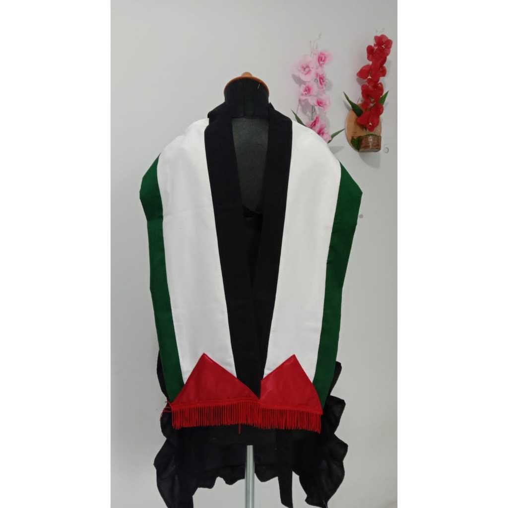 Jual syal palestina 150cm x 18cm sorban palestin slayer palestine ...