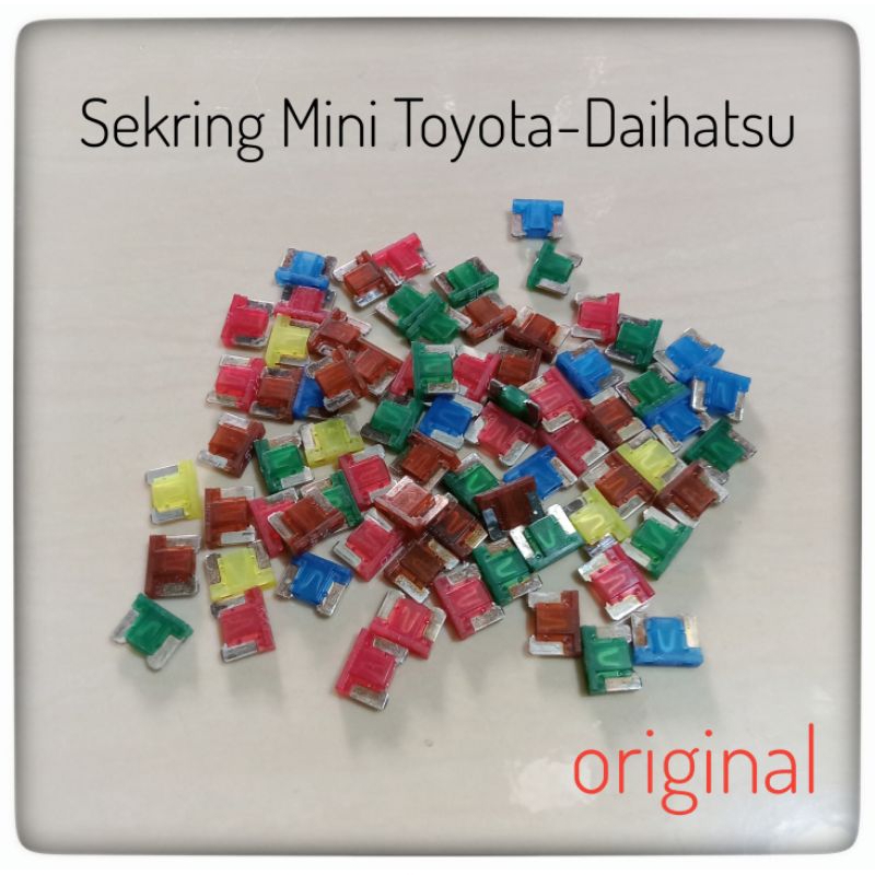 Jual Sekring mobil Innova Sekring Tancap kecil mobil original Sekring ...