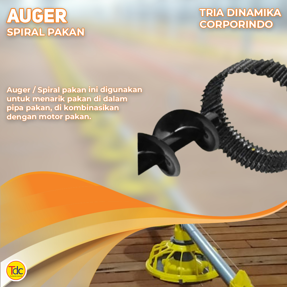 Jual Auger/Spiral Pakan/Auger 80m/Auger 90m/Auger 100m/Auger 120m/Pakan ...