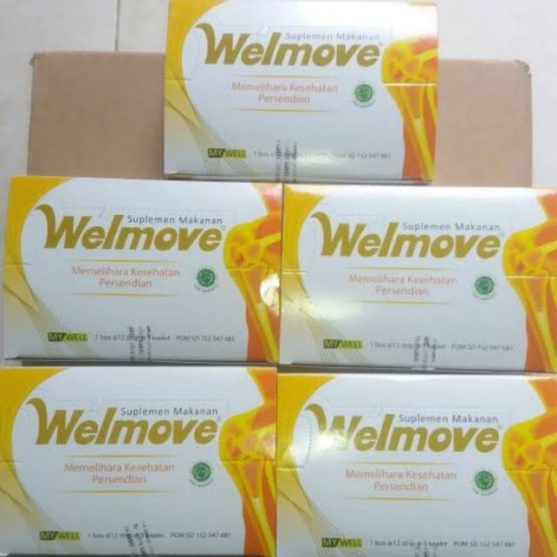 Jual Welmove Suplemen Sendi BOX // Wellmove ULTRA PER BOX | Shopee ...