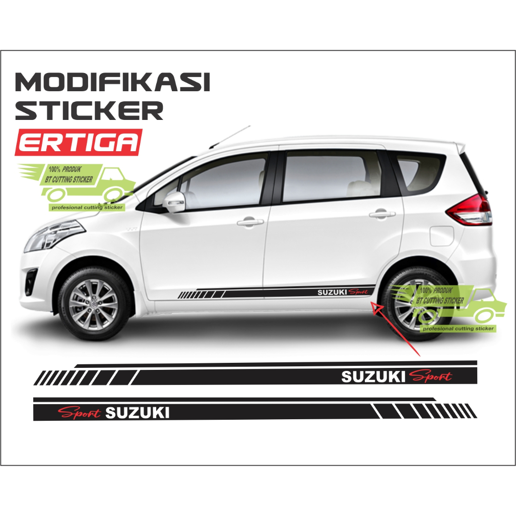 Jual ER31 Sticker stiker mobil sticker mobil suzuki ertiga sticker ...