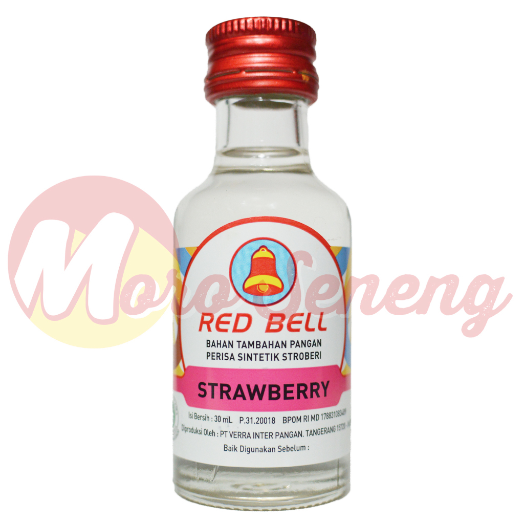 Jual Essence Strawberry Red Bell Esen Stroberi Esens Perisa Redbell ...