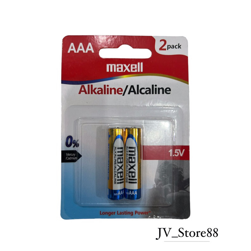 Jual Baterai Alkaline AA / AAA Maxell Alkaline Original Battery isi 2pcs | Shopee Indonesia