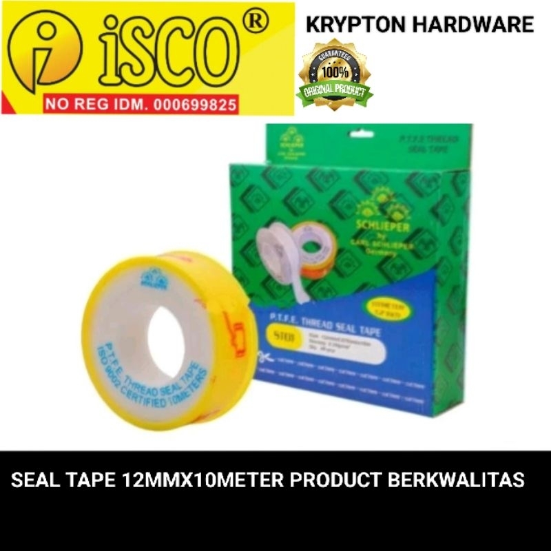 Jual seal tape Isco 12mm x 10meter 100% original | Shopee Indonesia