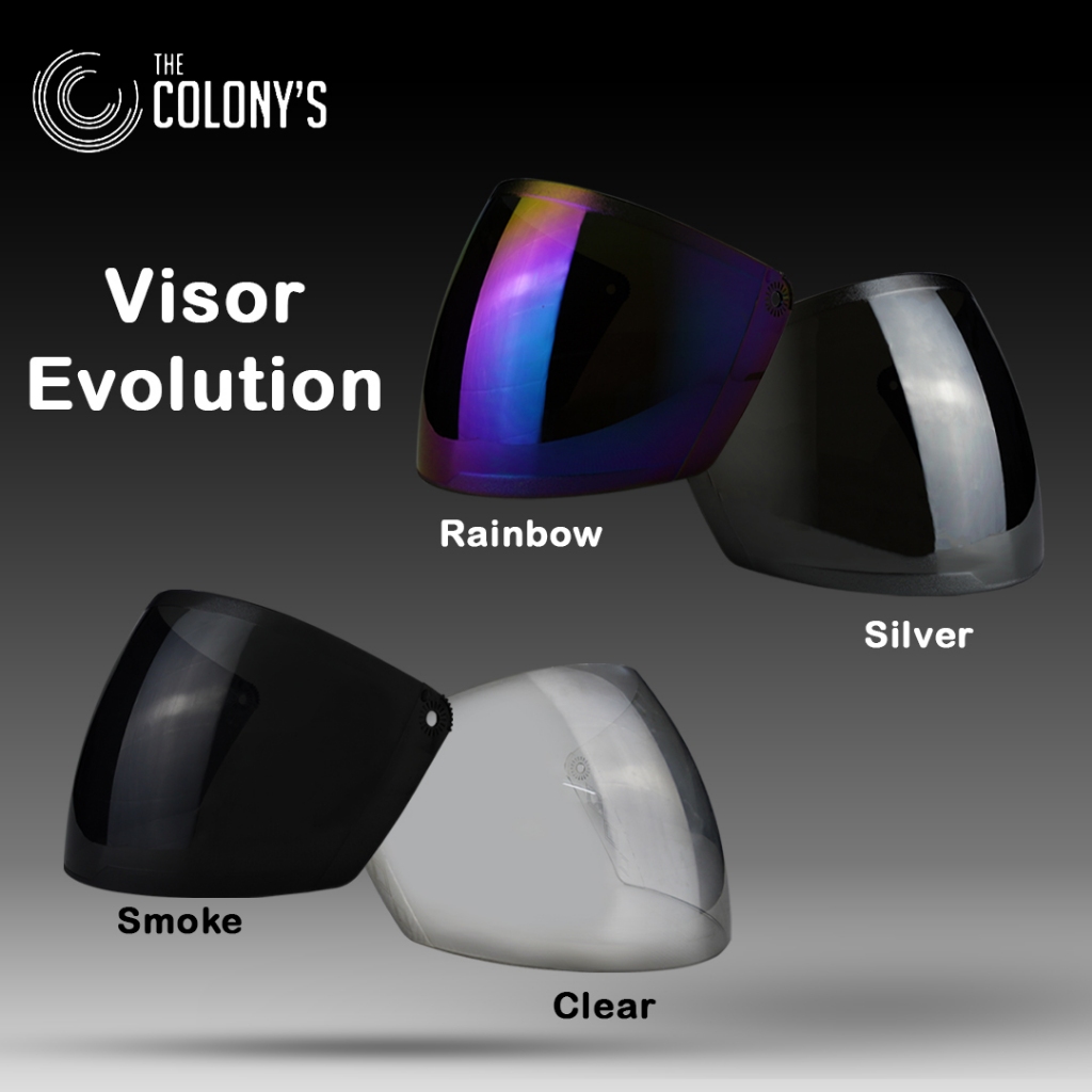 Jual KACA HELM CEN CEN / KACA EVOLUTION WARNA CENCEN/EVO/HELM MAXIM PET ...